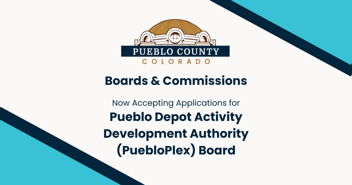 Accepting Applications for Pueblo Depot Activity Development Authority ...